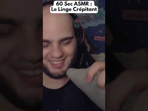 60 sec ASMR : Le Linge Crépitant - The ASMR Index