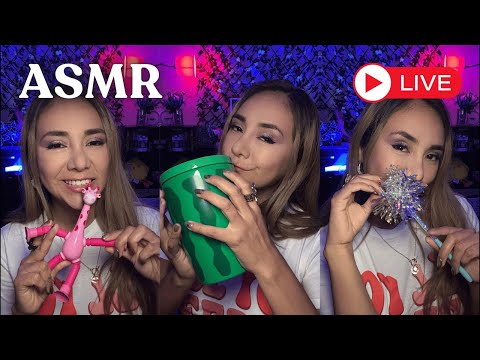 ASMR EN VIVO | asmr para dormir relajado ☺️