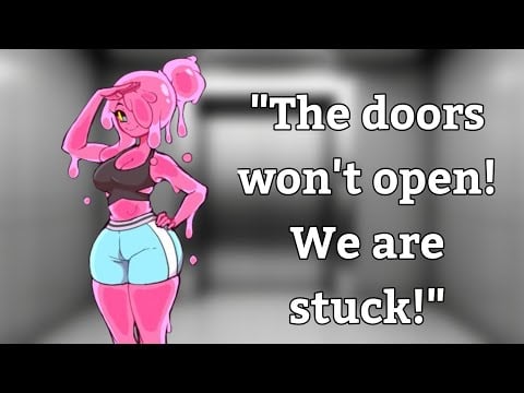 Stuck in Elevator with Neighbor’s Wife | ASMR Hot Asain Girl Mic Pumping and Leg Massage