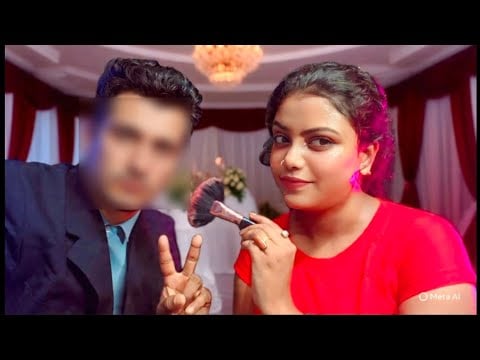 ASMR | Doing My Ex Groom Makeup Roleplay | 🤭