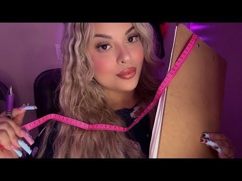 ASMR Face Measuring: The Most Relaxing Science