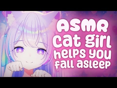 Cat Girl Helps With Your Burnout Stress & Anxiety ♥ Relaxing ASMR Roleplay