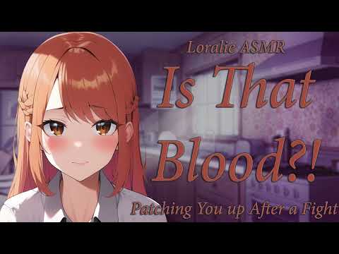 ASMR Patching You Up After a Fight [friends to lovers] F4A