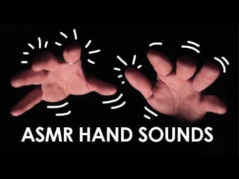 ASMR HAND SOUNDS No Talking Finger Fluttering Tapping Sounds ...