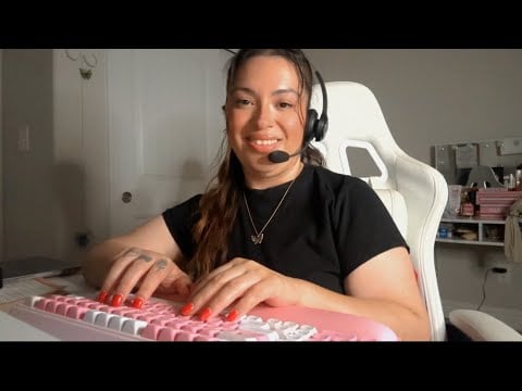 Watch 3,084+ Typing ASMR videos @ The ASMR Index