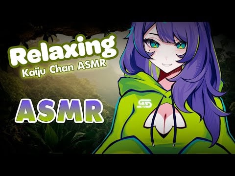 RELAXING ASMR ️ SOFT KAIJU WAIFU 🦖