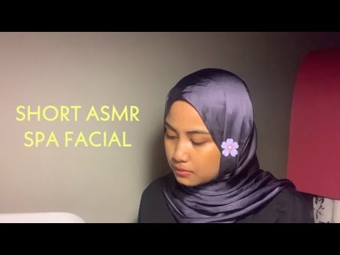 ASMR Spa Facial Treatment (at my REAL ASMR Spa)