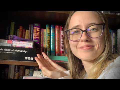 Bookshelf Organization ASMR | No Talking