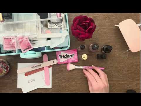 Soft Spoken ASMR Gel Nails 💅 | Tapping, Filing & Relaxing Ramble (Gum ...