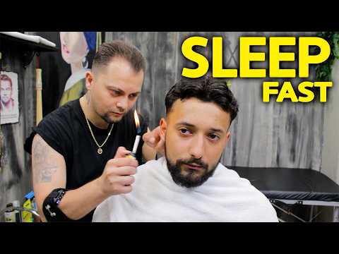 ASMR BARBER SHOP | A Regular Barber Process With A Customer