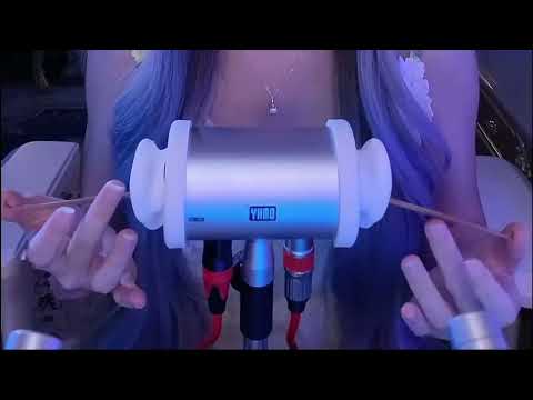 Sleep-Inducing ASMR: Goose Feather,Powder Puff & Ear Brushing for Deep ...