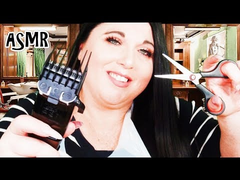 ASMR Barber Roleplay: Relaxing Men's Shave 🪒 | Realistic Shaving Sounds ...