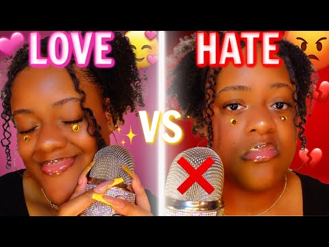 ASMR Triggers I LOVE vs HATE 😍😡 (You Might Be Surprised!👀)