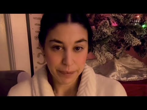 Face & Shoulder massage ASMR (with cracks)