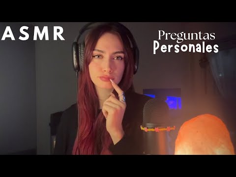 ASMR Preguntas Personales ⋆˙🎧 ⋆˙