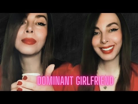 ASMR GIRLFRIEND ROLEPLAY - ( mouth sounds, hair play, touching your ...