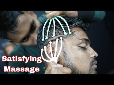 All Satisfying Scratching And Tapping Massage ASMR | Rolling Comb ...
