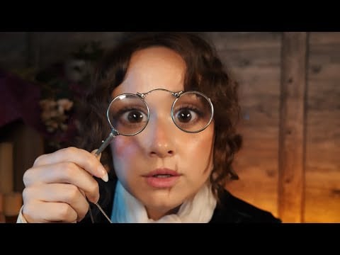 ASMR Victorian Optometrist | Plagued by Lycanthropy | Unintelligible ...