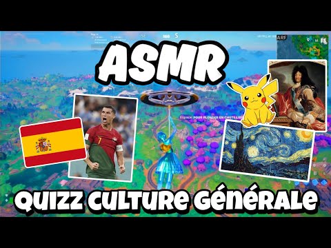 ASMR Français • QUIZZ CULTURE GÉNÉRALE POUR DORMIR ET TE RELAXER ! 😴 ️