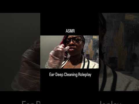 ASMR DEEP Ear Cleaning Roleplay (snippet) #mouthwhisper #satisfyingvideo