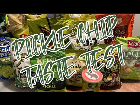 Family “PICKLE” Chips Taste Challenge 🥒 Part 1
