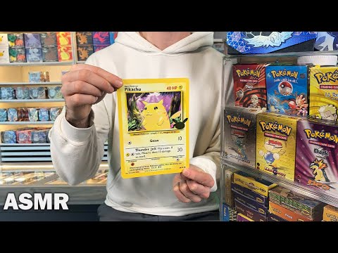 ASMR Pokémon Card Store Roleplay | Pokemon Card Salesman