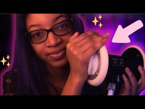 ASMR Ear to Ear Tingles👂Whispers & Mic Caressing (Sleep GUARANTEED)