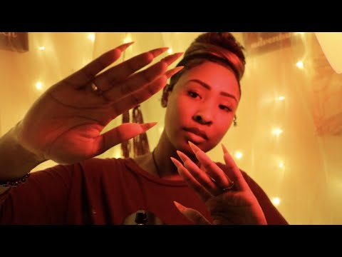 ASMR Removing Past Pain Whisper Hand Movement