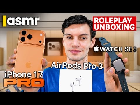 ASMR Unboxing iPhone 17 Pro Max - No Talking