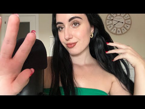 VISUAL ASMR ~ CLOSE UP, HAND & MOUTH SOUNDS #asmr