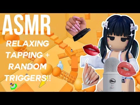 Roblox ASMR ~ tapping + relaxing triggers for sleep, gaming, studying ...