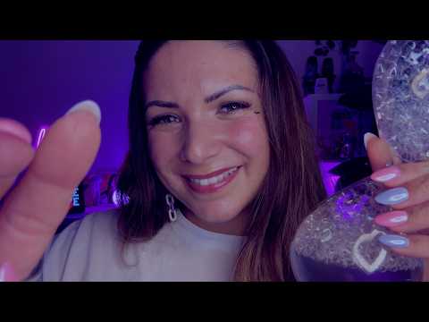 ASMR Personal attention until you fall asleep ️ (face tapping, up-close ...