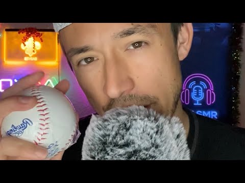 Crinkle ASMR with a Baseball | Corey ASMR