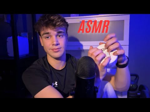 ASMR Triggers For Deep Sleep (male whispers, tapping, scratching)