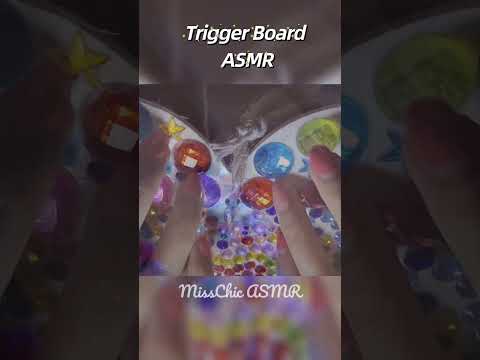 ASMR Trippy Trigger Board Scratching 💖 #asmrscratching # ...