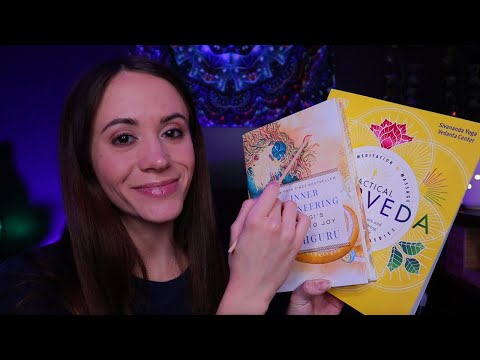 ASMR / Book Tracing And Tapping For Relaxation and Sleep (whispered)