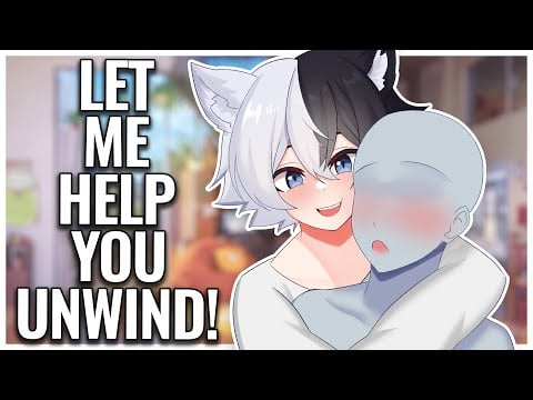 ASMR Roleplay | Femboy Roommate Helps You Unwind After A Long Day 🫂