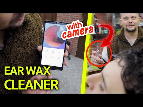 ASMR Massage | Ear Wax Cleaner with Camera 🟡