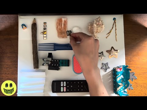 funky’s first *fidget board* ASMR (touching, scratching, & more)