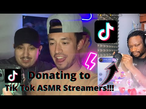 Donating to ASMRtists on Tik Tok | Mr Beast Style | Tik Tok ASMR ...