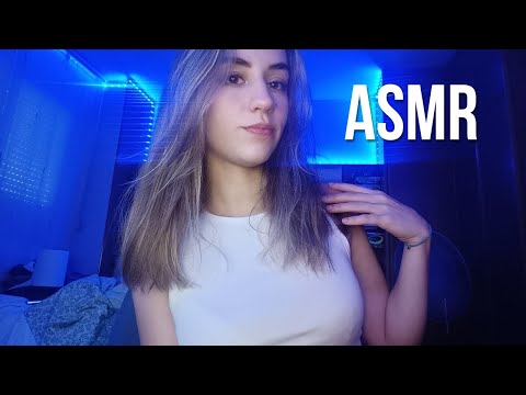 ASMR español 🥰 Te explico mis VACACIONES (susurros cerca del micro)