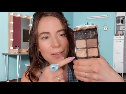 ASMR - Makeup Artist Does Your Makeup for Spring (Layered, Personal Attention)