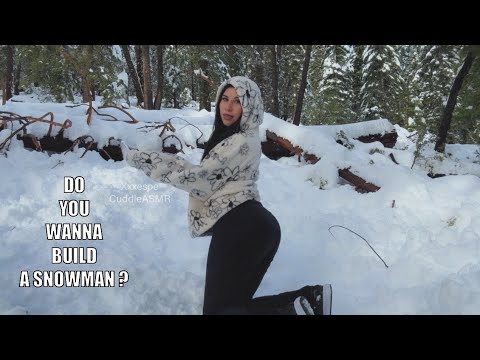 Hyper REALISTIC ASMR ☃️ (crunchy snow, running water)