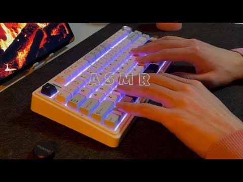 Watch 3,180+ Typing ASMR videos @ The ASMR Index