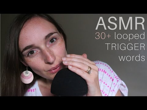 30+ ASMR Trigger Words on Repeat! Whispered