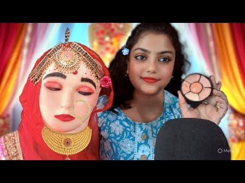 ASMR | Indian Wedding Makeup |💄 - The ASMR Index