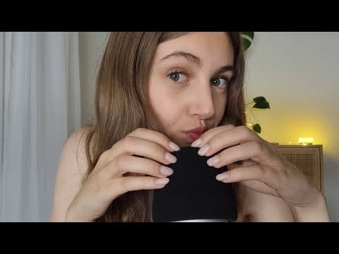 ASMR Mic Rubbing on Foam Cover (no talking)