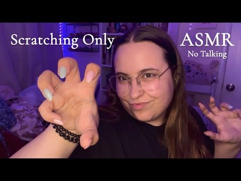 Fast, Aggressive and Unintentional SCRATCHING ONLY NO TALKING ASMR