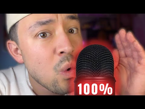 100% Mic Sensitivity ASMR — Super Sensitive Tingles!