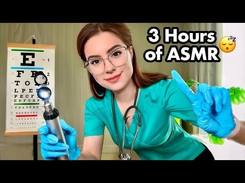ASMR Nurse Exam in Bed 🩺 Relaxing Medical Roleplay to Help You Sleep Fast 😴